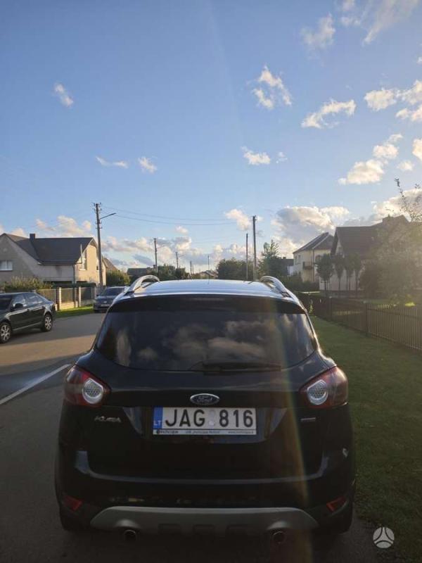 Ford Kuga 2009 Kauņa vietnē Melns Ford Kuga 2009 Kauņa, ar dzinēja tilpumu 2.00 L un nobraukumu 314 tūkst. km par 3250 €, foto 7 vietnē AUTOMOTO.COM.LV