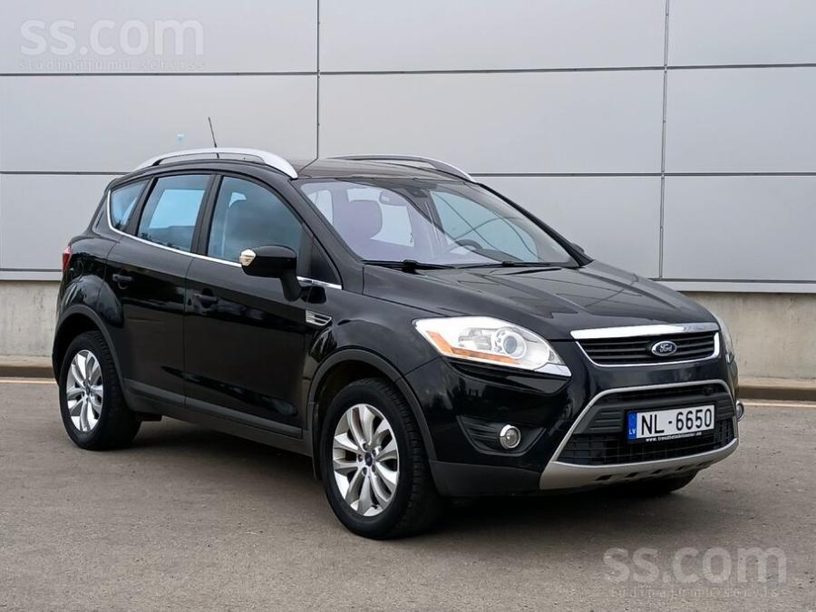 Melns Ford Kuga 2009 Rīga, ar dzinēja tilpumu 2.00 L un nobraukumu 266 tūkst. km par 4590 €, foto 1 vietnē AUTOMOTO.COM.LV