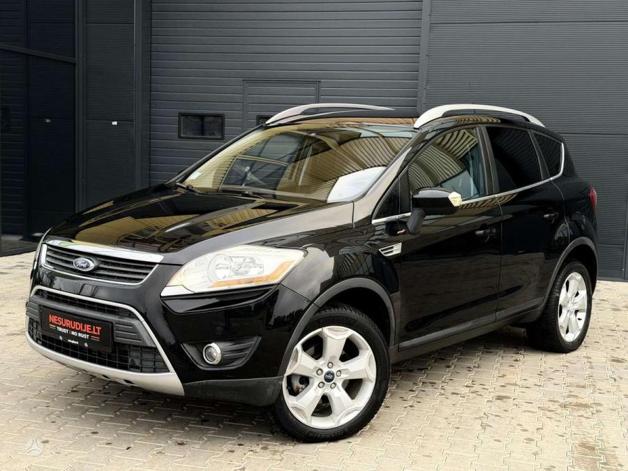 Melns Ford Kuga 2009 Viļņa, ar dzinēja tilpumu 2.00 L un nobraukumu 200 tūkst. km par 5999 €, foto 1 vietnē AUTOMOTO.COM.LV