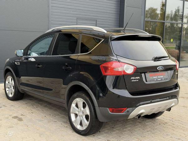 Black Ford Kuga 2009 in Vilnius, with an engine capacity of 2.00 L and mileage of 200 thousand km for 5999 €, photo 4 on AUTOMOTO.COM.LV