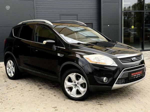 Black Ford Kuga 2009 in Vilnius, with an engine capacity of 2.00 L and mileage of 200 thousand km for 5999 €, photo 7 on AUTOMOTO.COM.LV