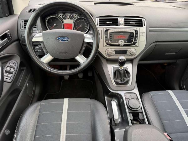 Black Ford Kuga 2009 in Vilnius, with an engine capacity of 2.00 L and mileage of 200 thousand km for 5999 €, photo 10 on AUTOMOTO.COM.LV