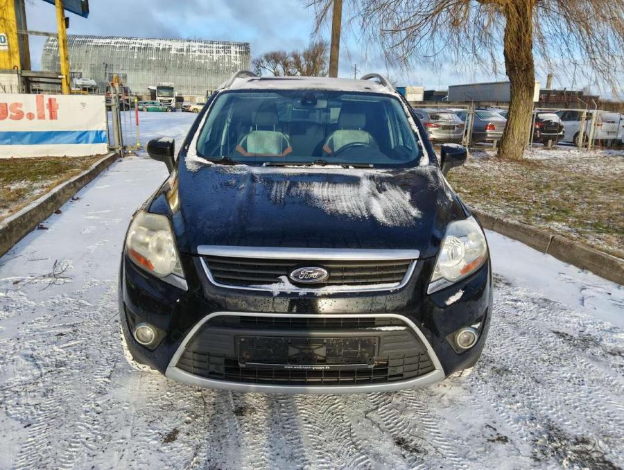 Black Ford Kuga 2010 in Marijampole, with an engine capacity of 2.00 L and mileage of 223 thousand km for 4500 €, photo 1 on AUTOMOTO.COM.LV