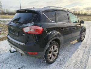 Black Ford Kuga 2010 in Marijampole, with an engine capacity of 2.00 L and mileage of 223 thousand km for 4500 €, photo 5 on AUTOMOTO.COM.LV