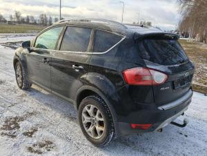 Black Ford Kuga 2010 in Marijampole, with an engine capacity of 2.00 L and mileage of 223 thousand km for 4500 €, photo 12 on AUTOMOTO.COM.LV
