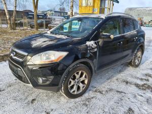 Black Ford Kuga 2010 in Marijampole, with an engine capacity of 2.00 L and mileage of 223 thousand km for 4500 €, photo 14 on AUTOMOTO.COM.LV