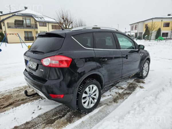 Black Ford Kuga 2010 in Riga, with an engine capacity of 2.00 L and mileage of 201 thousand km for 6200 €, photo 5 on AUTOMOTO.COM.LV