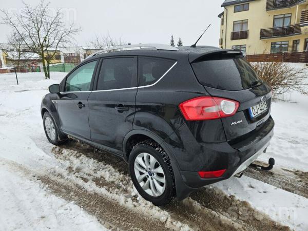 Black Ford Kuga 2010 in Riga, with an engine capacity of 2.00 L and mileage of 201 thousand km for 6200 €, photo 6 on AUTOMOTO.COM.LV