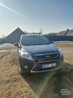 Black Ford Kuga 2010 in Ukmerge, with an engine capacity of 2.00 L and mileage of 260 thousand km for 4200 €, photo  on AUTOMOTO.COM.LV