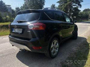 Black Ford Kuga 2010 in Riga, with an engine capacity of 2.00 L and mileage of 262 thousand km for 4500 €, photo 10 on AUTOMOTO.COM.LV