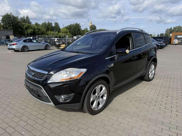 Black Ford Kuga 2010 in Marijampole, with an engine capacity of 2.52 L and mileage of 166 thousand km for 3950 €, photo 2 on AUTOMOTO.COM.LV