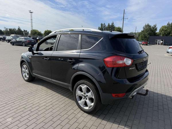 Black Ford Kuga 2010 in Marijampole, with an engine capacity of 2.52 L and mileage of 166 thousand km for 3950 €, photo 4 on AUTOMOTO.COM.LV