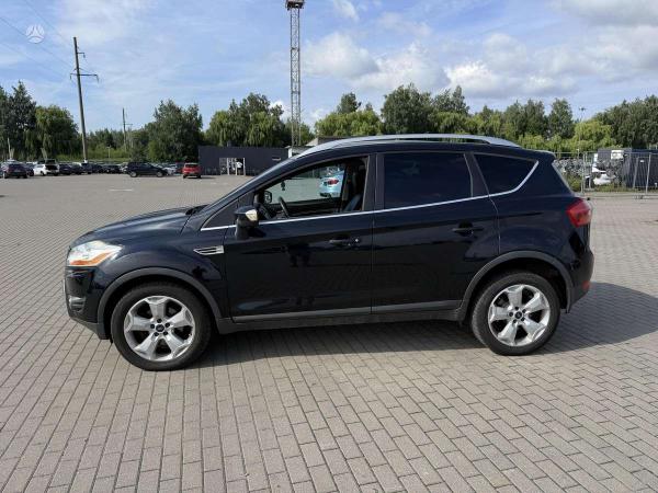 Black Ford Kuga 2010 in Marijampole, with an engine capacity of 2.52 L and mileage of 166 thousand km for 3950 €, photo 7 on AUTOMOTO.COM.LV