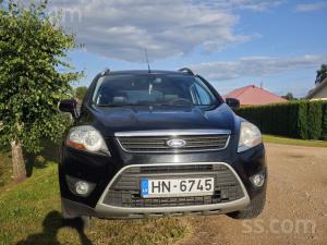 Black Ford Kuga 2010 in Riga, with an engine capacity of 2.50 L and mileage of 132 thousand km for 7200 €, photo 4 on AUTOMOTO.COM.LV