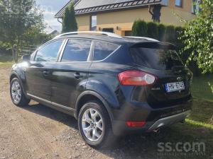 Black Ford Kuga 2010 in Riga, with an engine capacity of 2.50 L and mileage of 132 thousand km for 7200 €, photo 5 on AUTOMOTO.COM.LV