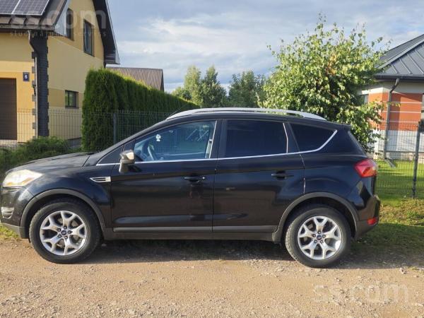 Black Ford Kuga 2010 in Riga, with an engine capacity of 2.50 L and mileage of 132 thousand km for 7200 €, photo 6 on AUTOMOTO.COM.LV