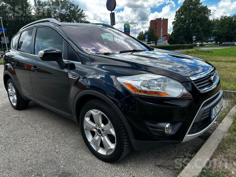 Melns Ford Kuga 2010 Rīga, ar dzinēja tilpumu 2.00 L un nobraukumu 184 tūkst. km par 5500 €, foto 3 vietnē AUTOMOTO.COM.LV