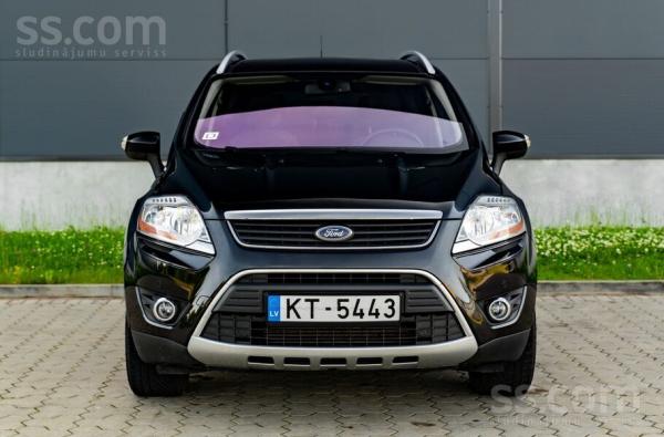 Black Ford Kuga 2011 in Riga, with an engine capacity of 2.00 L and mileage of 180 thousand km for 6990 €, photo 2 on AUTOMOTO.COM.LV