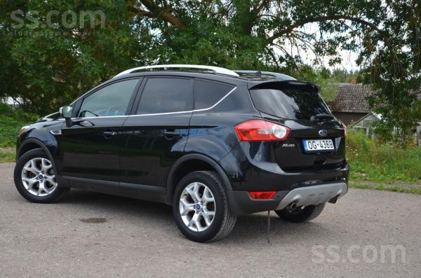 Melns Ford Kuga 2011 Tukums, ar dzinēja tilpumu 2.00 L un nobraukumu 0 tūkst. km par 5300 €, foto 3 vietnē AUTOMOTO.COM.LV