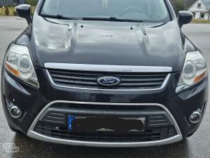 Black Ford Kuga 2011 in Utena, with an engine capacity of 2.00 L and mileage of 196 thousand km for 5300 €, photo  on AUTOMOTO.COM.LV