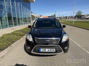 Black Ford Kuga 2011 in Rezekne, with an engine capacity of 2.00 L and mileage of 0 thousand km for 6450 €, photo 3 on AUTOMOTO.COM.LV