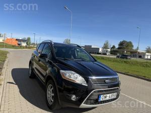 Black Ford Kuga 2011 in Rezekne, with an engine capacity of 2.00 L and mileage of 0 thousand km for 6450 €, photo 5 on AUTOMOTO.COM.LV