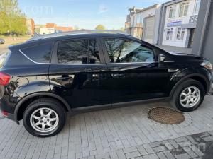 Black Ford Kuga 2011 in Rezekne, with an engine capacity of 2.00 L and mileage of 0 thousand km for 6450 €, photo 10 on AUTOMOTO.COM.LV