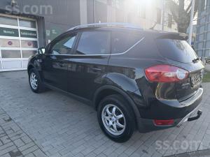 Black Ford Kuga 2011 in Rezekne, with an engine capacity of 2.00 L and mileage of 0 thousand km for 6450 €, photo 11 on AUTOMOTO.COM.LV