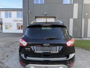 Black Ford Kuga 2011 in Rezekne, with an engine capacity of 2.00 L and mileage of 0 thousand km for 6450 €, photo 12 on AUTOMOTO.COM.LV