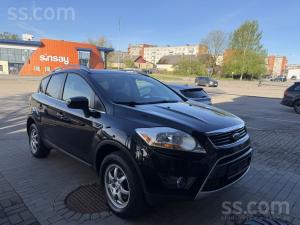 Black Ford Kuga 2011 in Rezekne, with an engine capacity of 2.00 L and mileage of 0 thousand km for 6450 €, photo 13 on AUTOMOTO.COM.LV