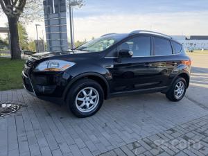 Black Ford Kuga 2011 in Rezekne, with an engine capacity of 2.00 L and mileage of 0 thousand km for 6450 €, photo 14 on AUTOMOTO.COM.LV