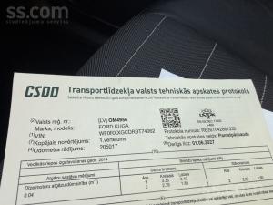 Black Ford Kuga 2011 in Rezekne, with an engine capacity of 2.00 L and mileage of 0 thousand km for 6450 €, photo 22 on AUTOMOTO.COM.LV