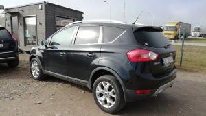 Black Ford Kuga 2011 in Saldus, with an engine capacity of 2.00 L and mileage of 250 thousand km for 6500 €, photo 3 on AUTOMOTO.COM.LV