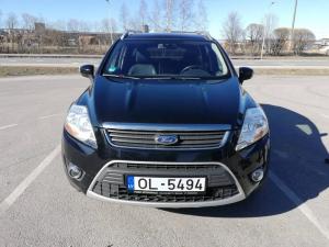 Black Ford Kuga 2011 in Saldus, with an engine capacity of 2.00 L and mileage of 250 thousand km for 6500 €, photo 4 on AUTOMOTO.COM.LV