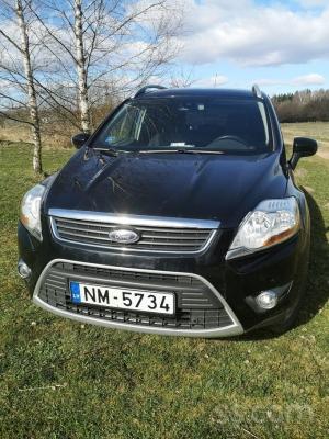 Black Ford Kuga 2011 in Kuldiga, with an engine capacity of 2.00 L and mileage of 252 thousand km for 5600 €, photo  on AUTOMOTO.COM.LV