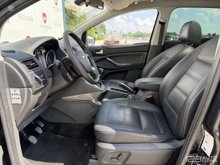 Black Ford Kuga 2011 in Taurage, with an engine capacity of 2.00 L and mileage of 289 thousand km for 5900 €, photo 12 on AUTOMOTO.COM.LV