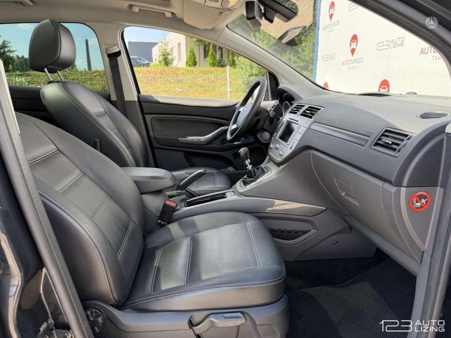 Black Ford Kuga 2011 in Taurage, with an engine capacity of 2.00 L and mileage of 289 thousand km for 5900 €, photo 15 on AUTOMOTO.COM.LV