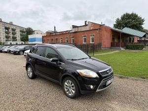 Black Ford Kuga 2011 in Ventspils, with an engine capacity of 2.00 L and mileage of 288 thousand km for 5590 €, photo 4 on AUTOMOTO.COM.LV