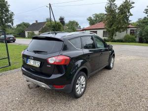 Black Ford Kuga 2011 in Ventspils, with an engine capacity of 2.00 L and mileage of 288 thousand km for 5590 €, photo 5 on AUTOMOTO.COM.LV