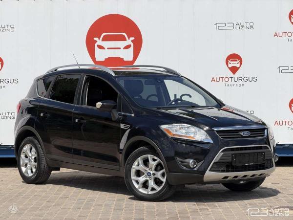 Black Ford Kuga 2011 in Taurage, with an engine capacity of 2.00 L and mileage of 289 thousand km for 5600 €, photo 4 on AUTOMOTO.COM.LV