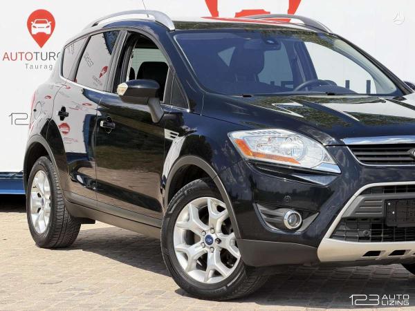 Black Ford Kuga 2011 in Taurage, with an engine capacity of 2.00 L and mileage of 289 thousand km for 5600 €, photo 5 on AUTOMOTO.COM.LV