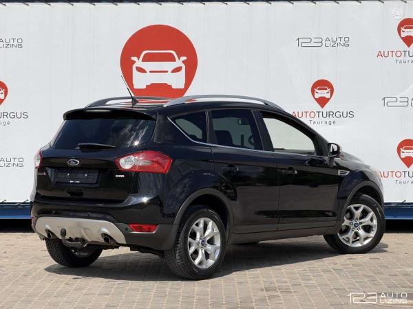 Black Ford Kuga 2011 in Taurage, with an engine capacity of 2.00 L and mileage of 289 thousand km for 5600 €, photo 8 on AUTOMOTO.COM.LV