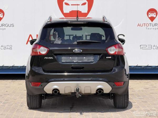 Black Ford Kuga 2011 in Taurage, with an engine capacity of 2.00 L and mileage of 289 thousand km for 5600 €, photo 10 on AUTOMOTO.COM.LV