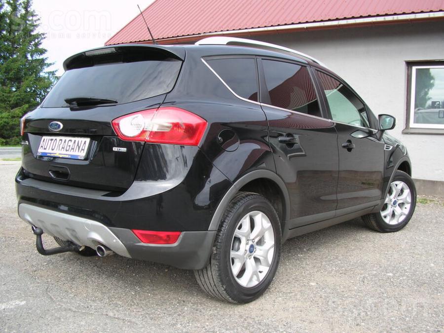 Black Ford Kuga 2011 in Riga, with an engine capacity of 2.00 L and mileage of 0 thousand km for 5450 €, photo 11 on AUTOMOTO.COM.LV