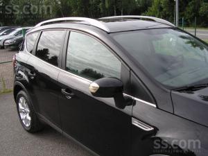 Black Ford Kuga 2011 in Riga, with an engine capacity of 2.00 L and mileage of 0 thousand km for 5450 €, photo 12 on AUTOMOTO.COM.LV