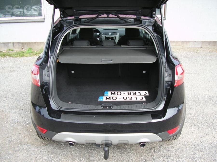 Black Ford Kuga 2011 in Riga, with an engine capacity of 2.00 L and mileage of 0 thousand km for 5450 €, photo 19 on AUTOMOTO.COM.LV