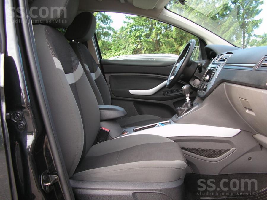 Black Ford Kuga 2011 in Riga, with an engine capacity of 2.00 L and mileage of 0 thousand km for 5450 €, photo 24 on AUTOMOTO.COM.LV