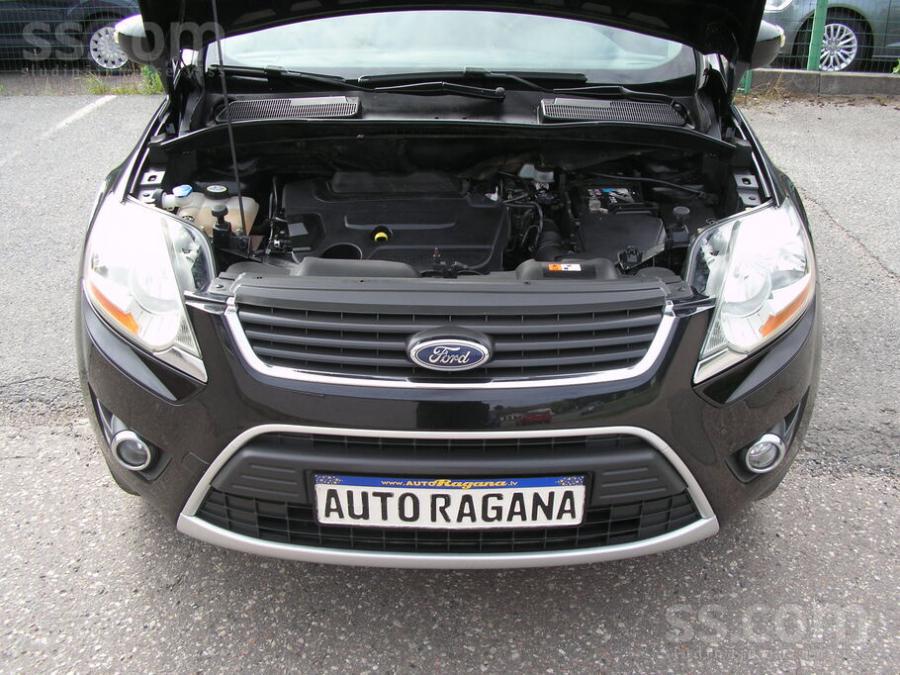 Black Ford Kuga 2011 in Riga, with an engine capacity of 2.00 L and mileage of 0 thousand km for 5450 €, photo 26 on AUTOMOTO.COM.LV