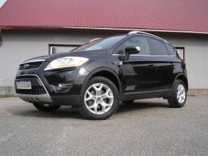 Black Ford Kuga 2011 in Sigulda, with an engine capacity of 2.00 L and mileage of 331 thousand km for 5450 €, photo  on AUTOMOTO.COM.LV