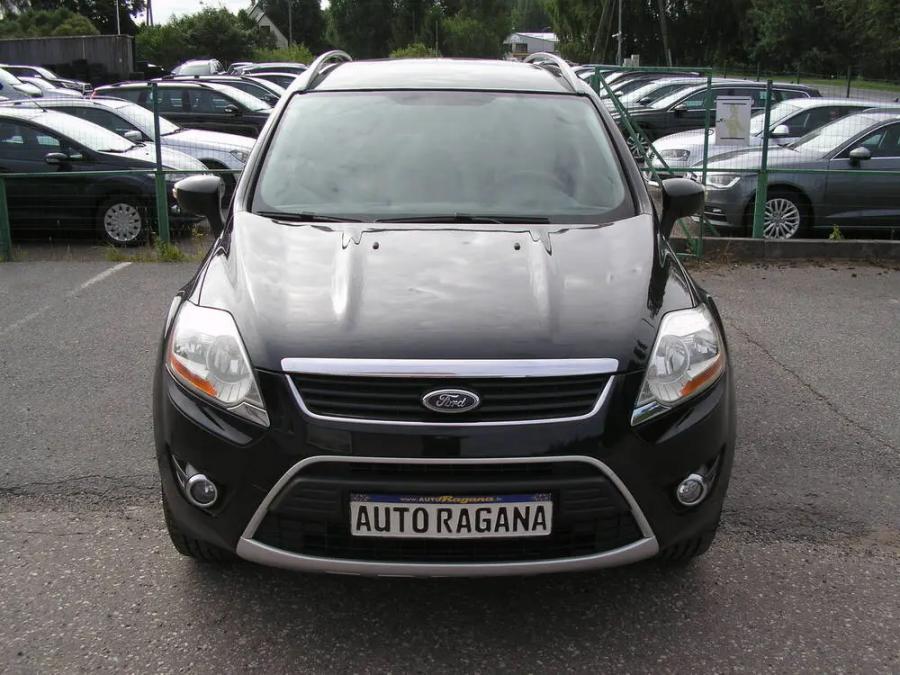 Black Ford Kuga 2011 in Sigulda, with an engine capacity of 2.00 L and mileage of 331 thousand km for 5450 €, photo 6 on AUTOMOTO.COM.LV